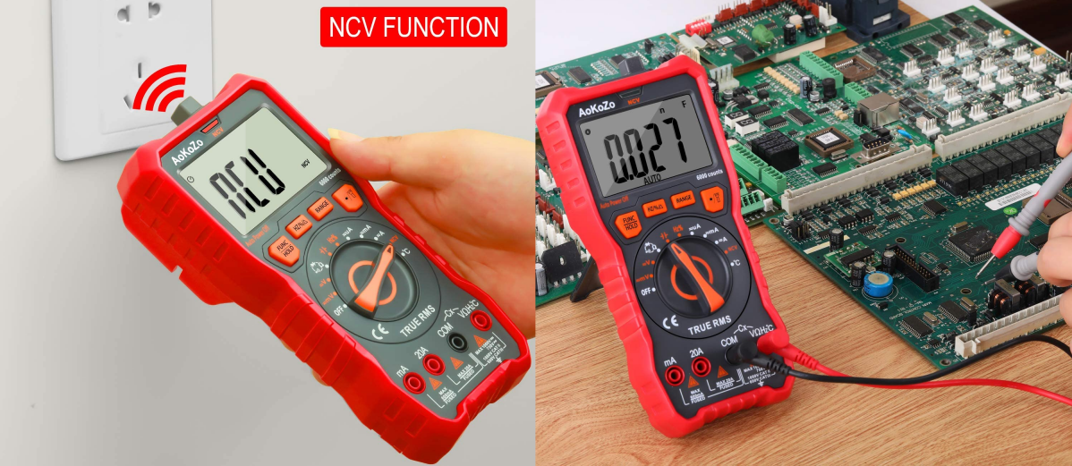 Multímetro digital avanzado, semi-profesional y barato